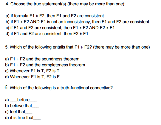 Solved Philosophy - logic | Chegg.com