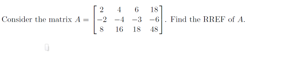 Solved 2 4 618 b1 2-4-3-6|. Let b= |bol. Find a condition on | Chegg.com