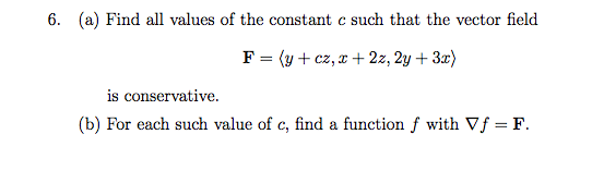Solved Find all values of the constant c such that the | Chegg.com