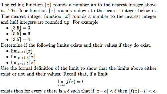 Solved The ceiling function「 rounds a number up to the | Chegg.com Solved The ceiling function「 rounds a number up to the | Chegg.com