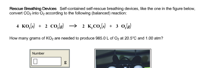 Solved Rescue Breathing Devices Self-contained self-rescue | Chegg.com