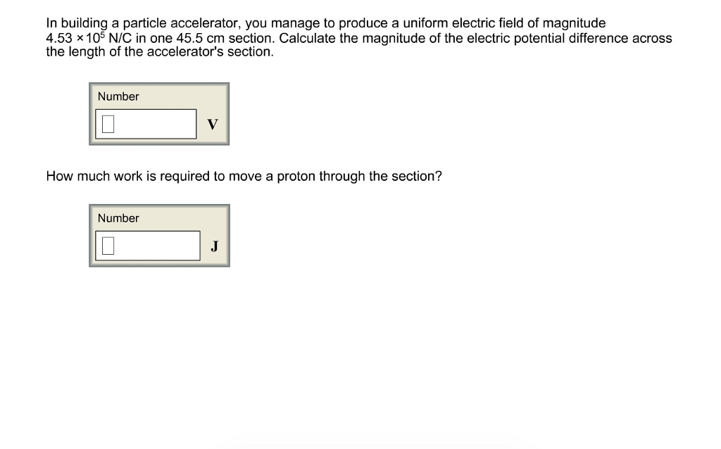 Solved In building a particle accelerator, you manage to | Chegg.com