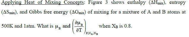 Applying Heat of Mixing Concepts: Figure 3 shows | Chegg.com