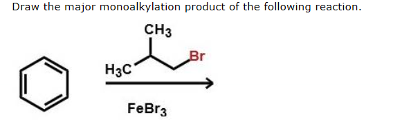 Solved Draw the major monoalkylation product of the | Chegg.com