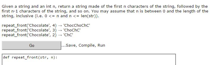 Solved Please Need Help For Python Codingbat Dont Print