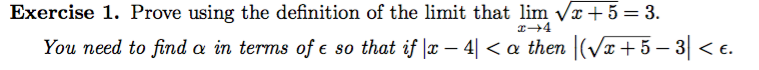 Solved Prove using the definition of the limit that lim_x | Chegg.com