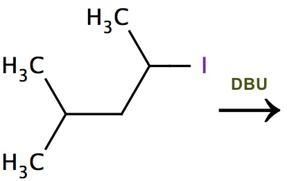 Solved Draw the major organic elimination product(s) of the | Chegg.com