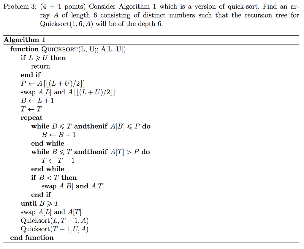 Solved Find an array of 6 distinct numbers that solve this | Chegg.com