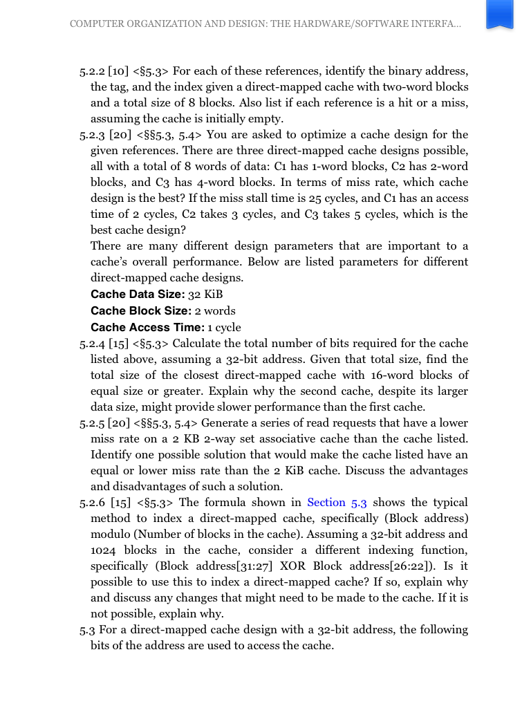Solved For each of these references, identify the binary | Chegg.com