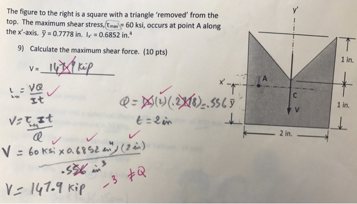 Solved The figure to the right is a square with a triangle | Chegg.com