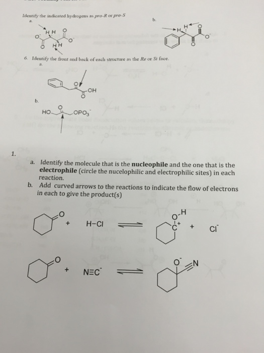 Solved Identify the indicated hydrogens as pro-R or pro-S | Chegg.com