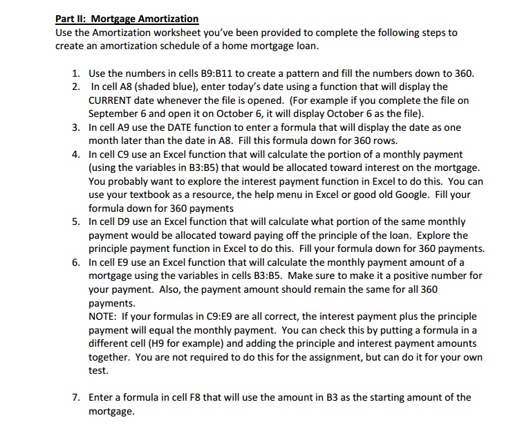 Solved Excel Assignment 1: Payment Function Applications | Chegg.com