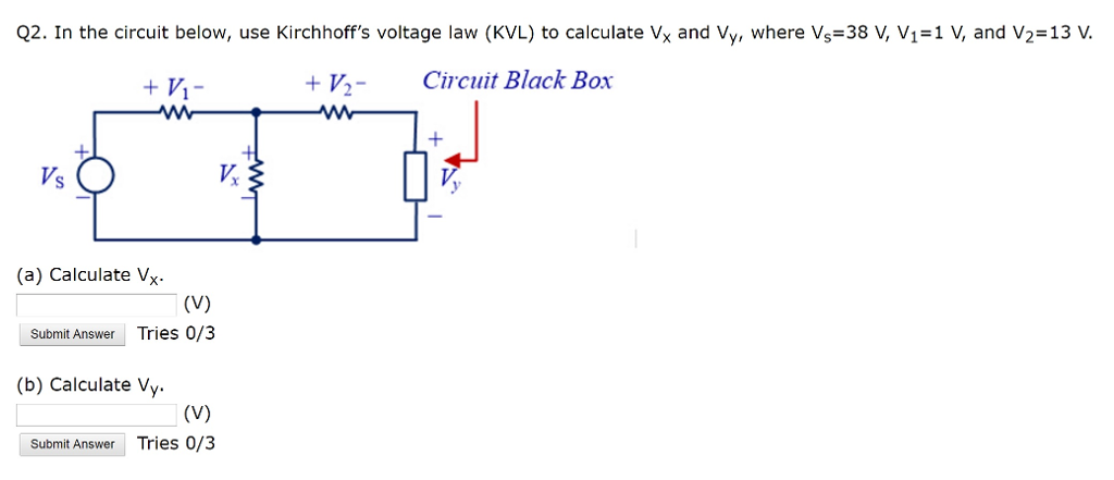 Solved Q1. In the circuit below, use Kirchhoff’s current law | Chegg.com