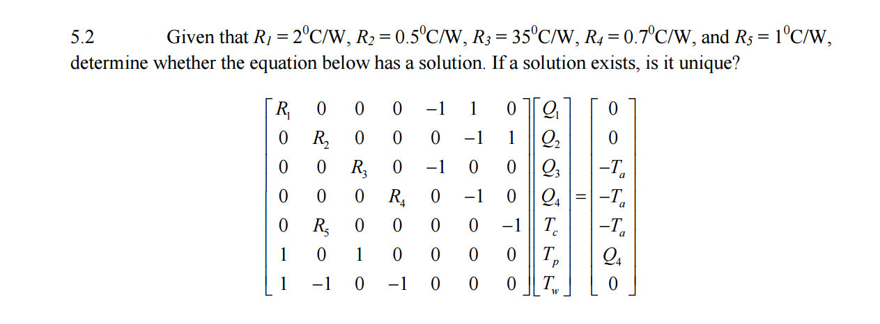Solved Given that R1 = 2 degree C/W, R2 = 0.5 degree C/W, R3 | Chegg.com