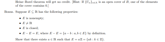 Solved 0 is compact using the definition of compactness | Chegg.com