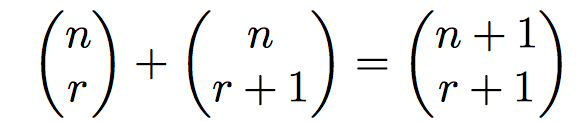 Solved Prove the following identity: (n r) = (n r + 1) = | Chegg.com