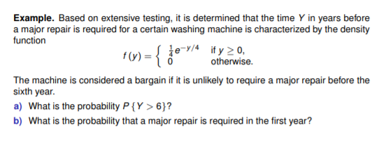 Solved Example. Based on extensive testing, it is determined | Chegg.com