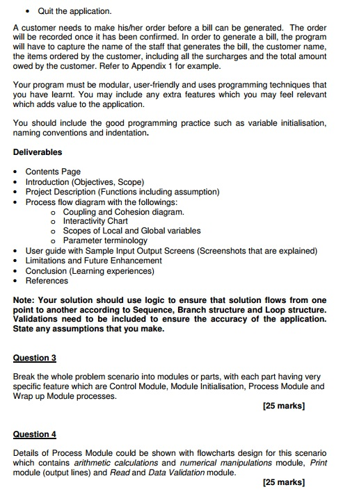 Lu n 3 and Question 4 Case Study based question to | Chegg.com