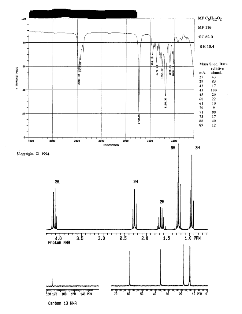 Solved Deduce The Structure Of The Compound Along With The