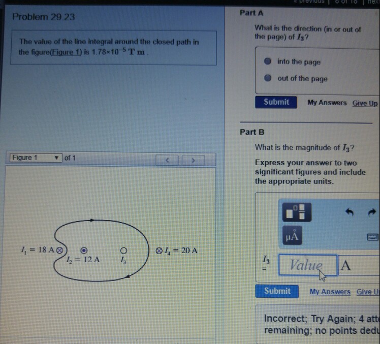 Solved Part A Problem 29.23 What is the direction (in or out | Chegg.com