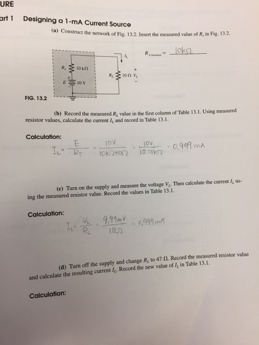 Solved Construct the network of Fig. 13.2. Insert the | Chegg.com