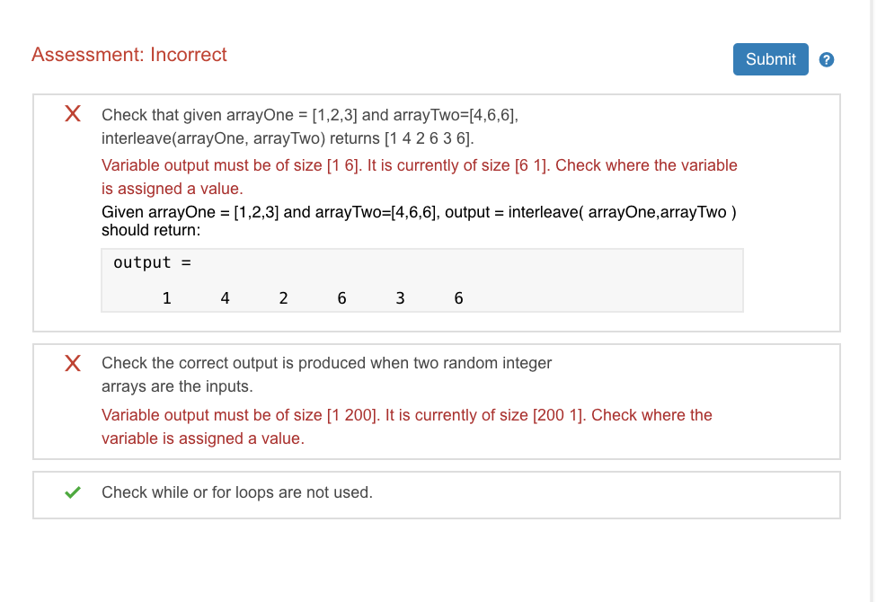 Solved Interleave Write a function called interleave to | Chegg.com
