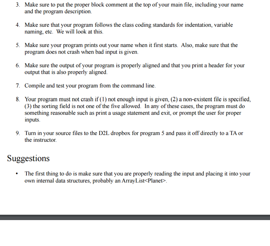Solved Program Planet Record Sorting Sorting is one of the | Chegg.com