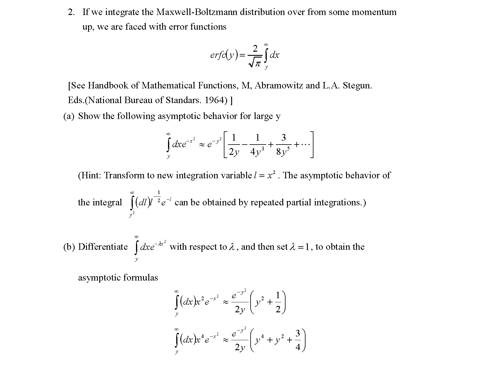 Solved If we integrate the Maxwell-Boltzmann distribution | Chegg.com