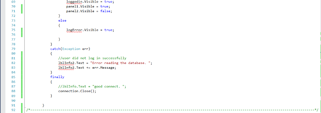 Solved ASP SQL lockout user for a few minutes after 3 | Chegg.com