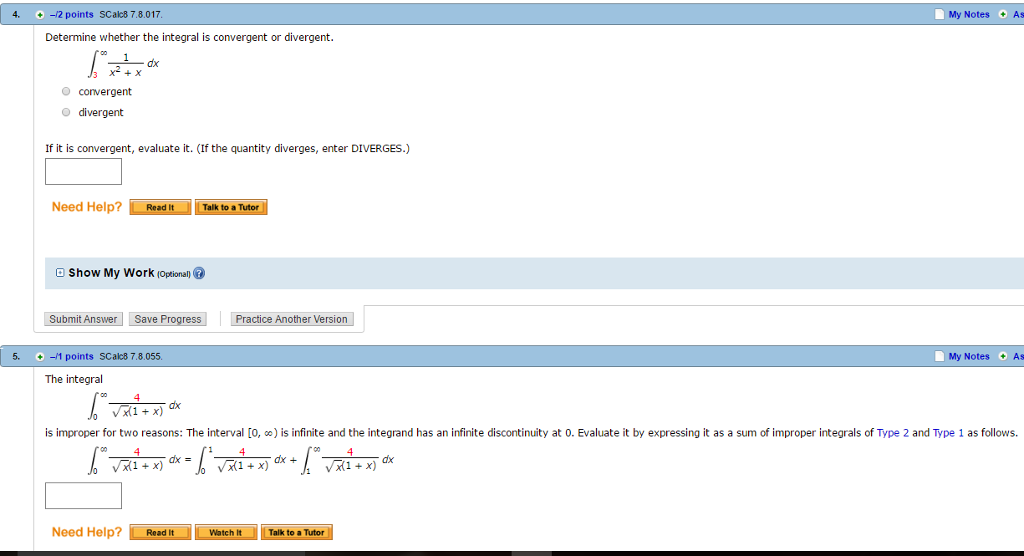 Solved Determine whether the integral is convergent or | Chegg.com Solved Determine whether the integral is convergent or | Chegg.com