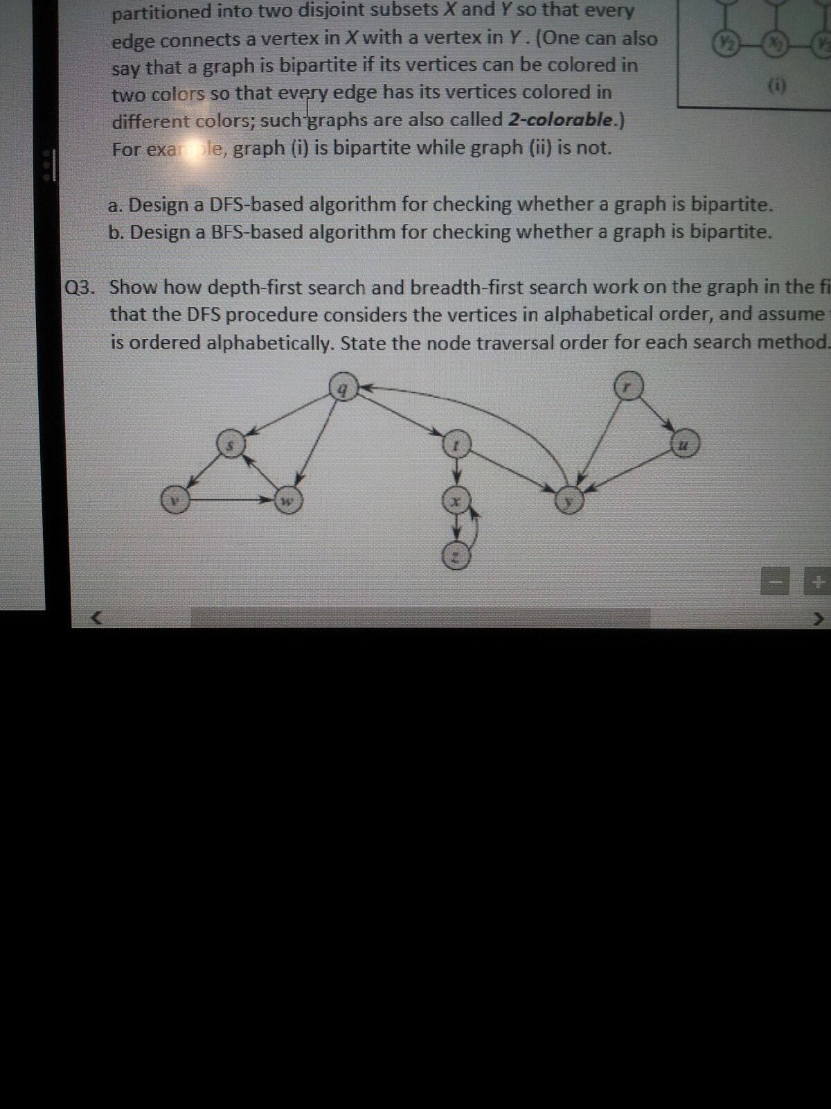 Solved partitioned into two disjoint subsets X and Y so that | Chegg.com