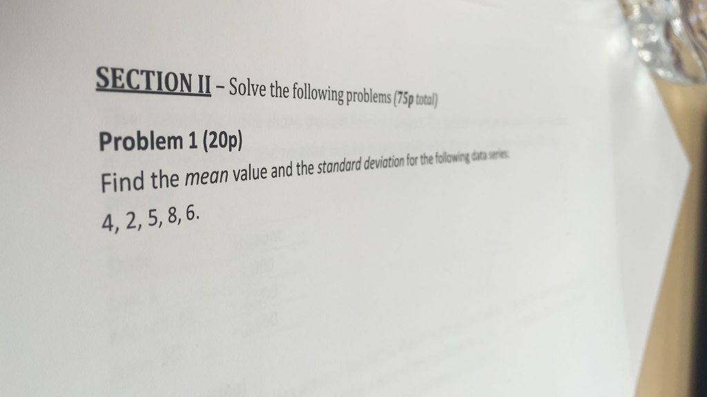 Solved SECTIONII-Solve the following problens (159 stl) | Chegg.com Solved SECTIONII-Solve the following problens (159 stl) | Chegg.com