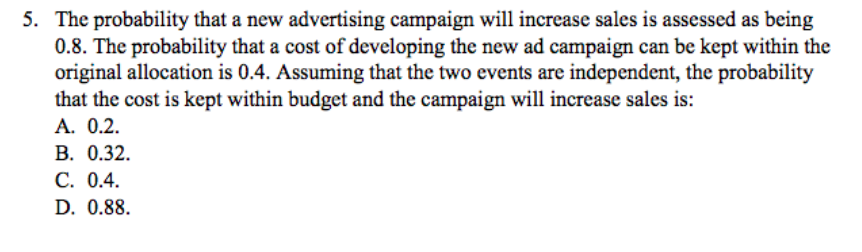 Solved 5. The probability that a new advertising campaign | Chegg.com