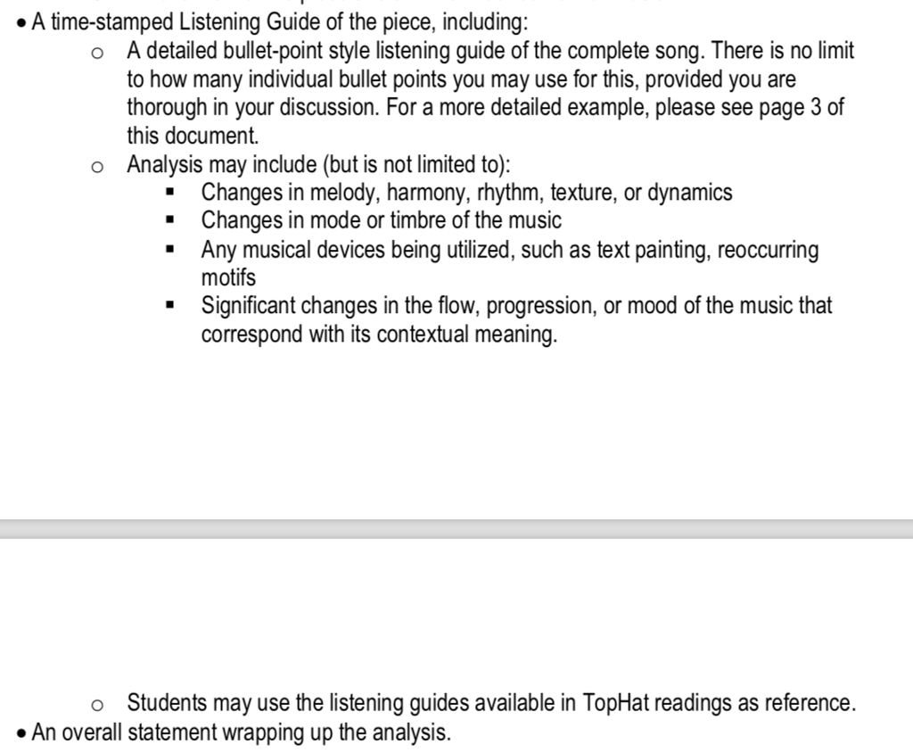 MUSIC HELP If you could help me with the | Chegg.com