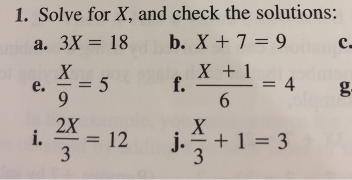 Solved Solve fox X, and check the solutions: 3X = 18 X + 7 | Chegg.com