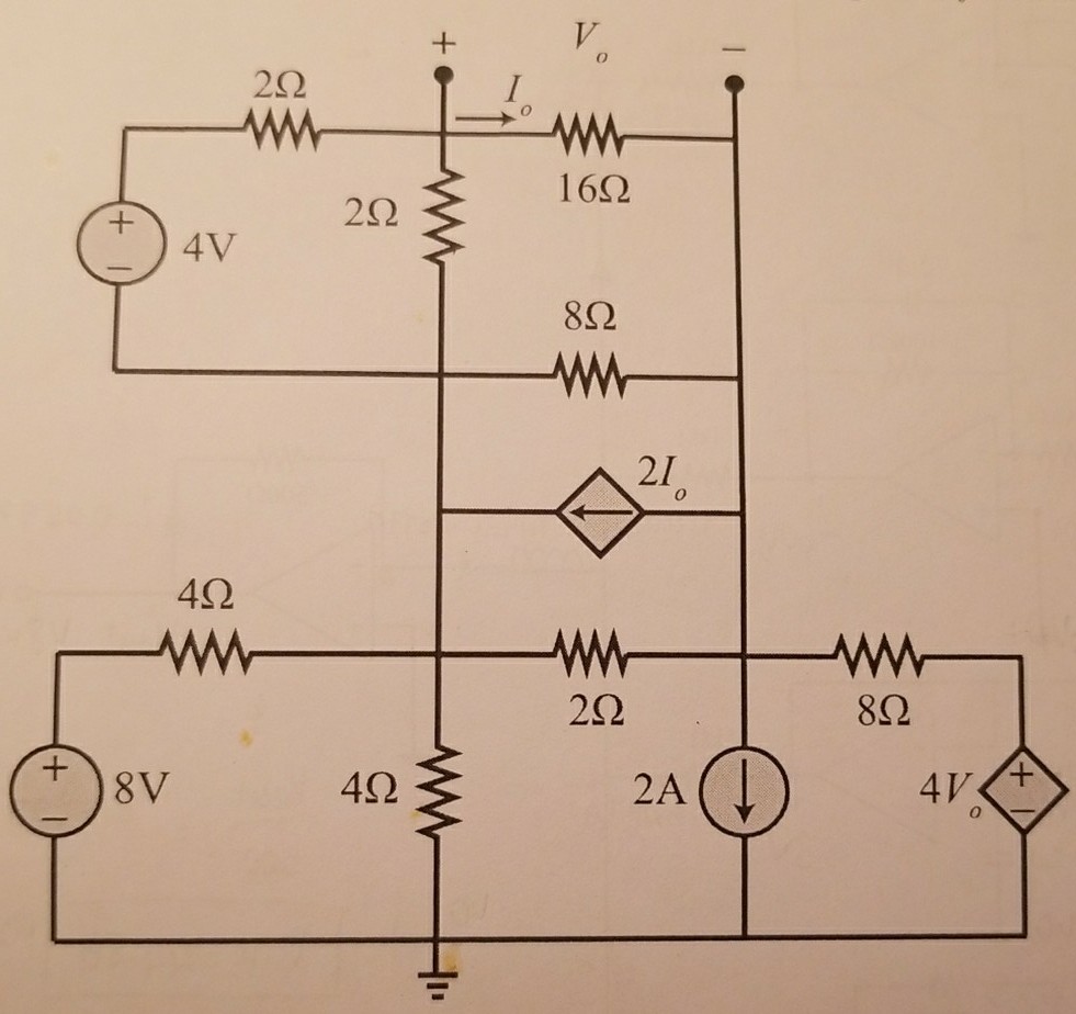 Solved just by using source transformations simplify this | Chegg.com