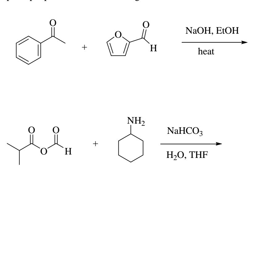 Solved NaOH, EtOH heat NH2 NaHCO3 OH H2O, THF | Chegg.com