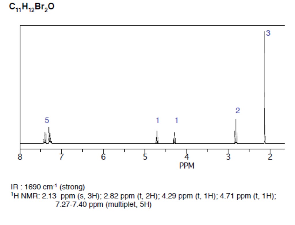 Solved Determine the structure of the following based on the | Chegg.com