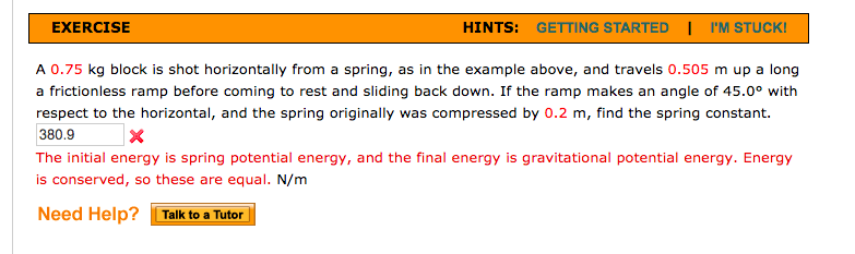Solved EXERCISE HINTS: GETTING STARTED | I'M STUCK! A 0.75 | Chegg.com