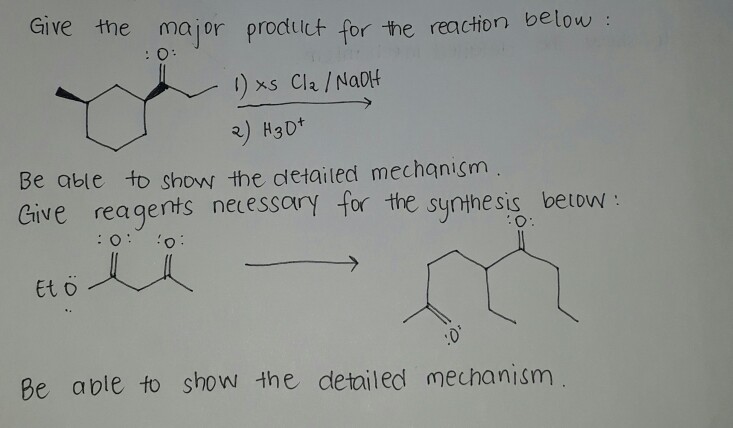 Solved Give the major product for the reaction and give the | Chegg.com Solved Give the major product for the reaction and give the | Chegg.com