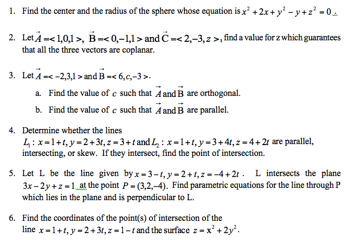 Solved Find the center and the radius of the sphere whose | Chegg.com
