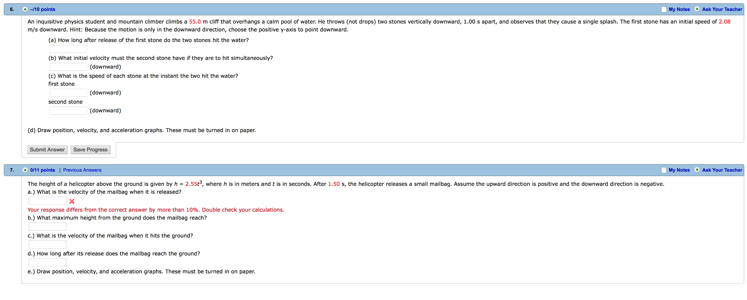 Solved An inquisitive physics student and mountain climber | Chegg.com
