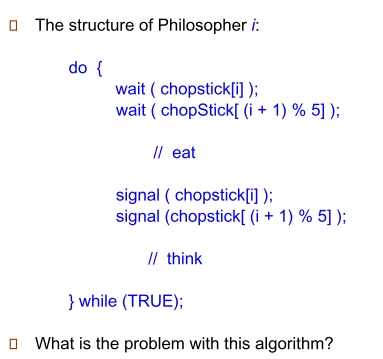 Solved Operating system - Dining - Philosophers problem | Chegg.com