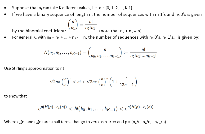 Stirling's Approximation to n! derivation for | Chegg.com