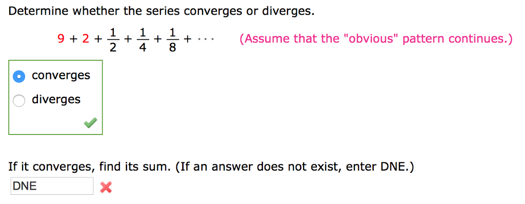 Solved Determine whether the series converges or diverges. | Chegg.com