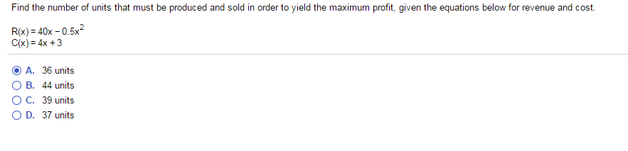 Solved Find the number of units produced and sold in order | Chegg.com