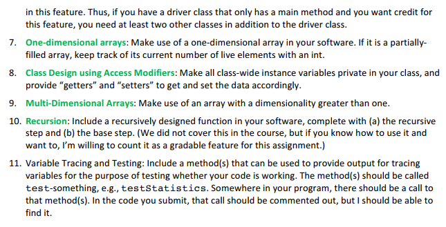 Solved Please help me code the following in: JAVA Please | Chegg.com