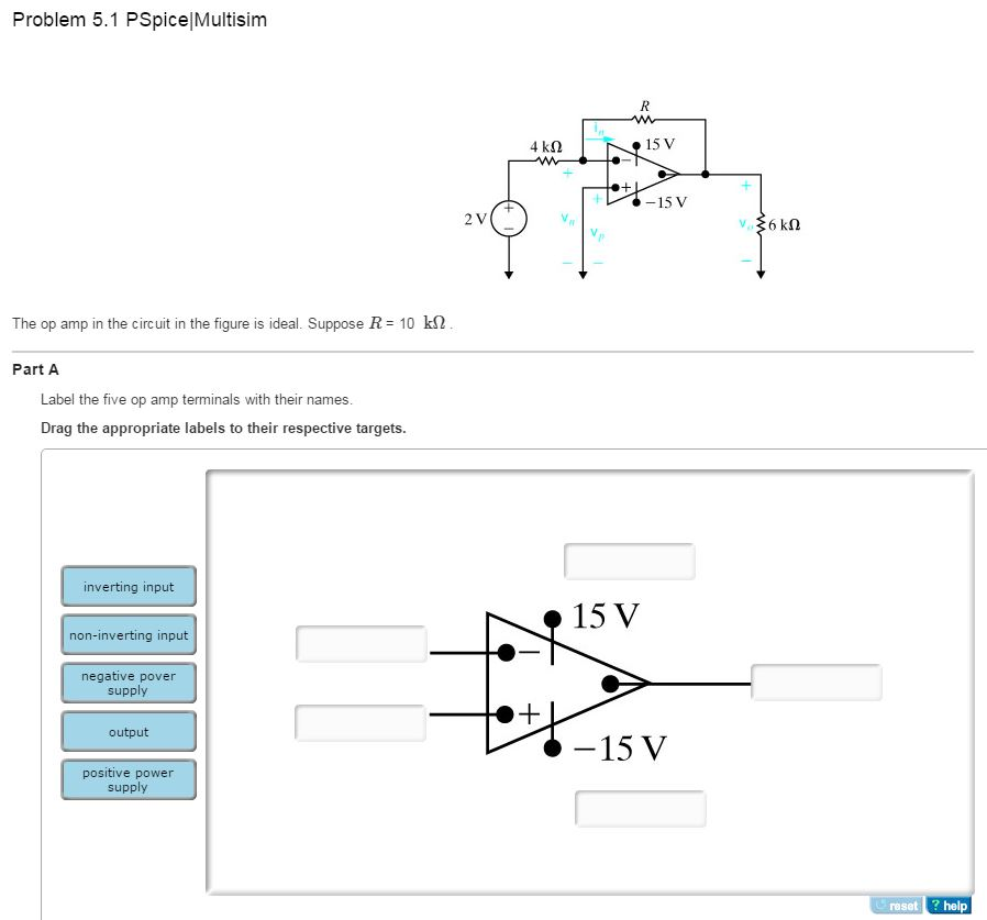 Solved Pspice Multisim 13 46 The Op Amp In The Circui - vrogue.co Solved Pspice Multisim 13 46 The Op Amp In The Circui - vrogue.co