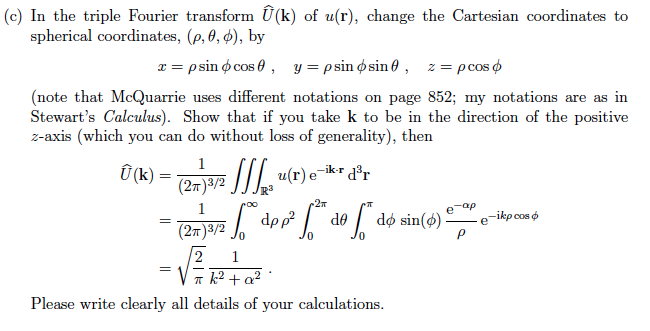 In this problem you will find the Fourier transform | Chegg.com