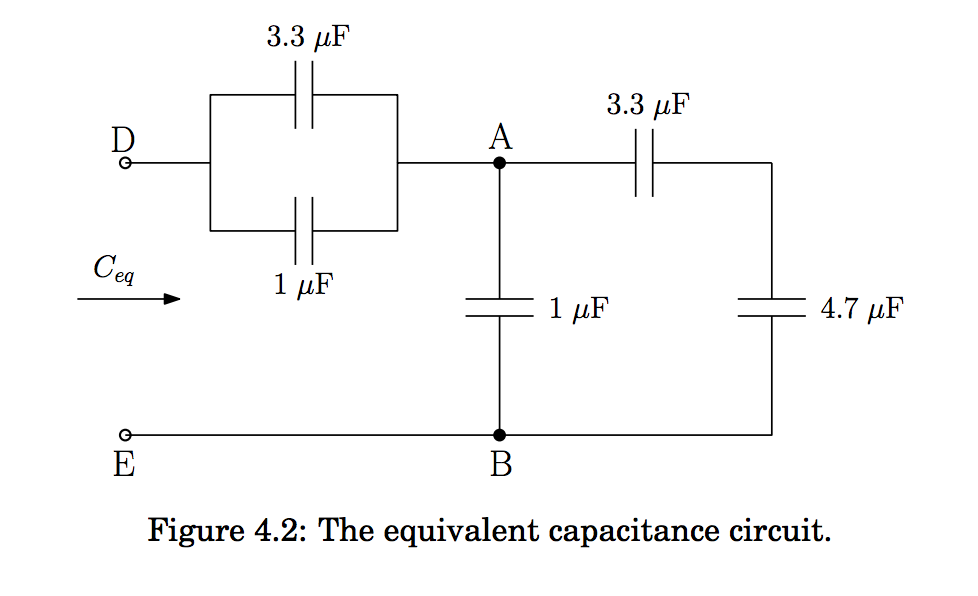 Solved 1. Now, let’s calculate the equivalent capacitance | Chegg.com